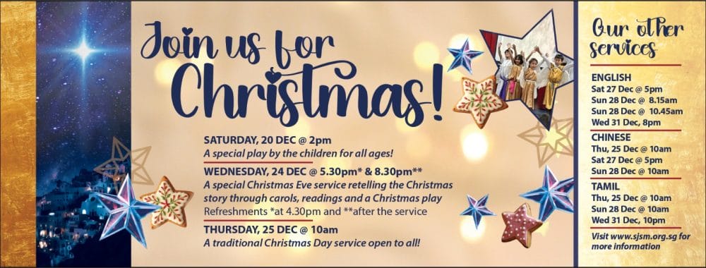 Join Us For Christmas! - St.John's-St.Margaret's Church